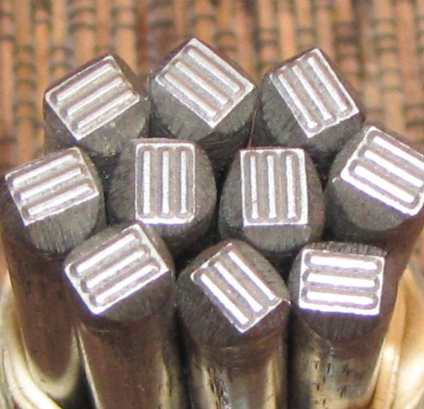 Native American 2, 4mm x 3mm, jewelry stamping, USA made, native triba ...