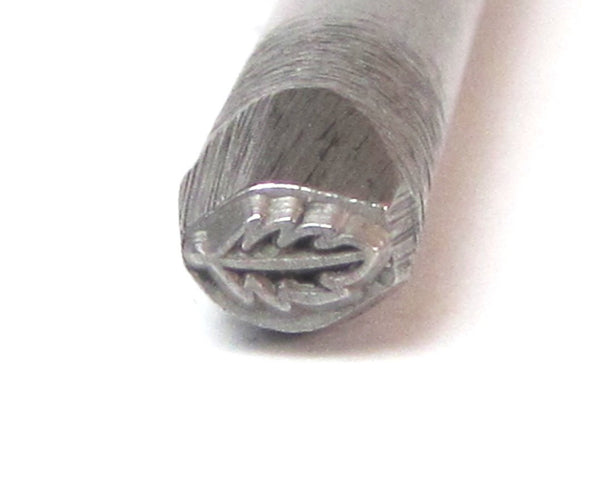 Leaf stamp, Serrated edge leaf, tree leaf, serrated leaf, foliage stam ...
