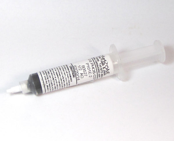 Phos-Copper Paste Solder .5 oz Syringe, brassy color, for torch solder ...
