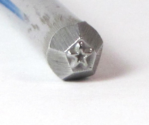 Micro Star stamp, Steel stamp, metal Stamping, 2.5 mm size, USA made ...