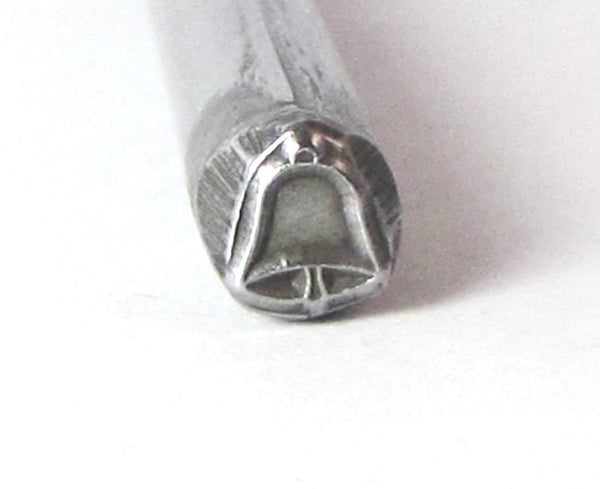 Church Bell, Steel stamp, 5x5mm, Metal stamping, USA made, Wedding kee ...